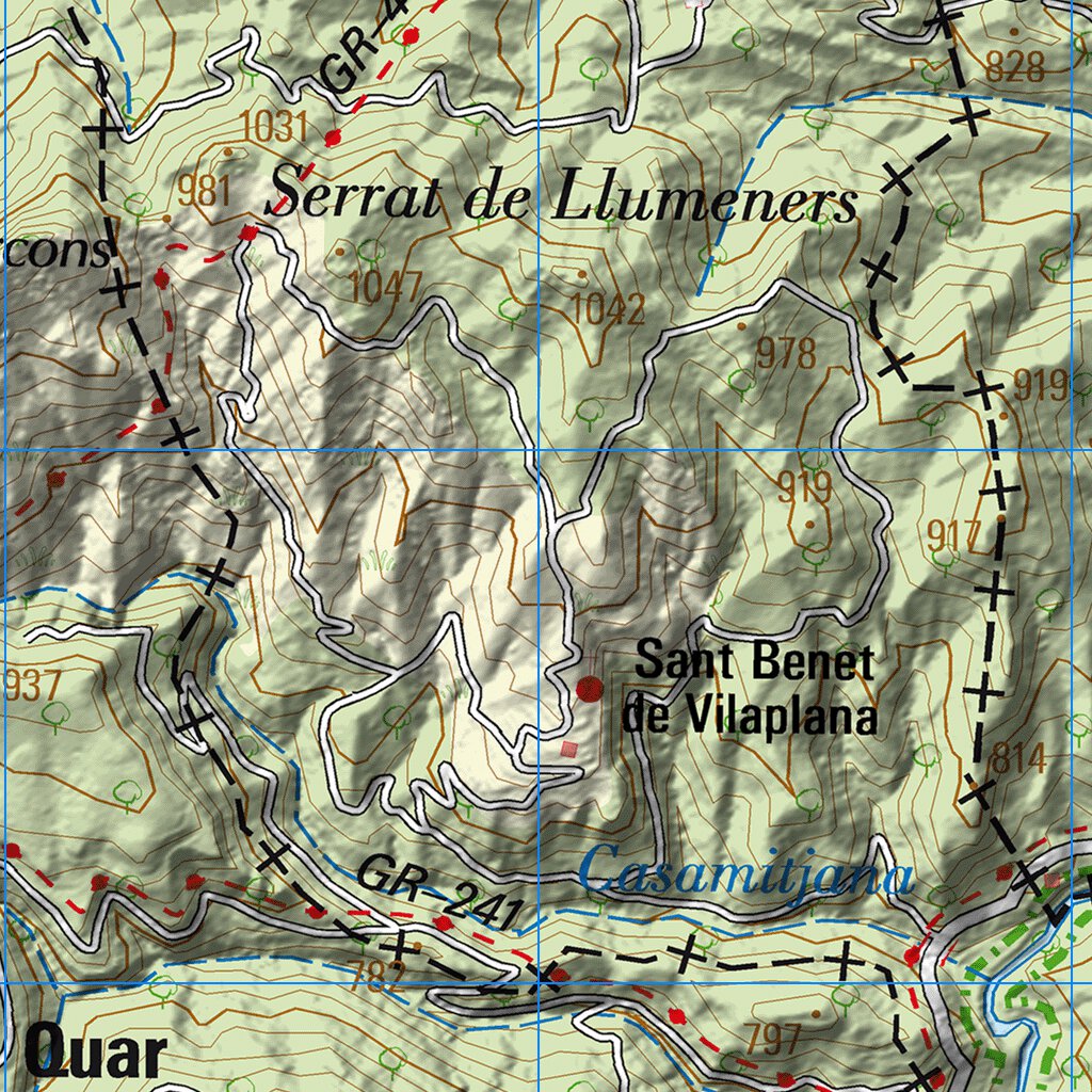Berga (0293) Map by Instituto Geografico Nacional de Espana | Avenza Maps