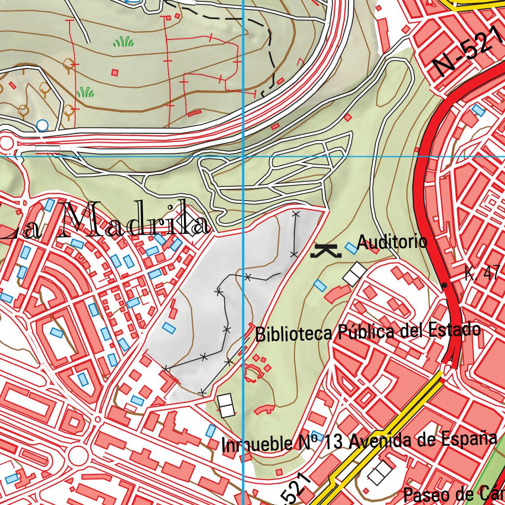 Cáceres (0704-1) Map by Instituto Geografico Nacional de Espana ...