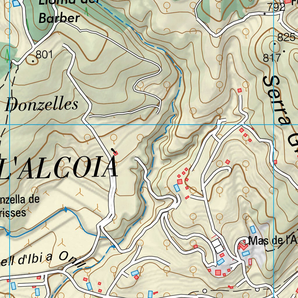 Ibi (0846-2) Map by Instituto Geografico Nacional de Espana | Avenza Maps
