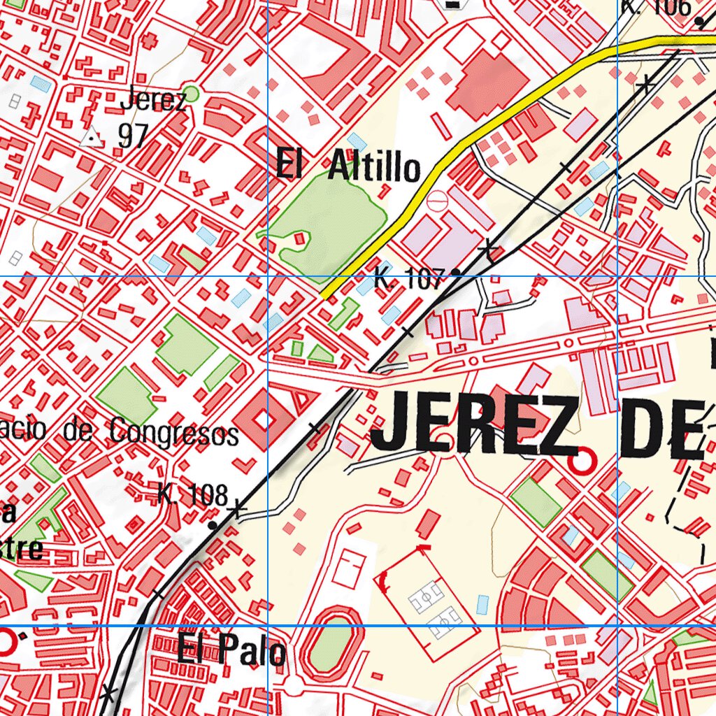 Jerez de la Frontera (1048) Map by Instituto Geografico Nacional de ...