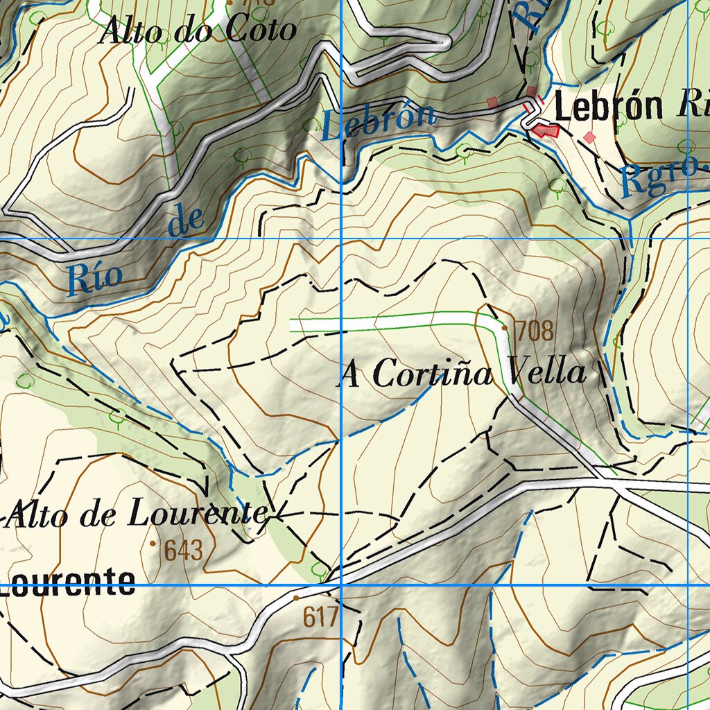 Monforte de Lemos (0156) Map by Instituto Geografico Nacional de Espana ...