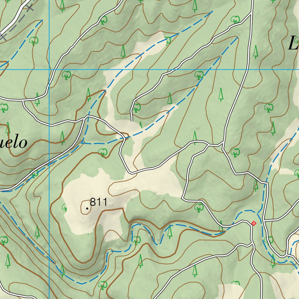 Pantano de Peñarroya (0762-4) Map by Instituto Geografico Nacional de ...