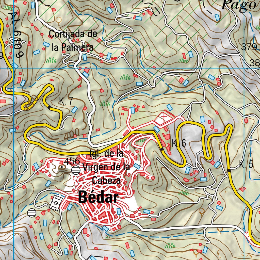 Vera (1014-4) Map by Instituto Geografico Nacional de Espana | Avenza Maps