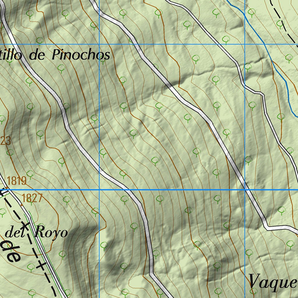 Vinuesa (0317) Map by Instituto Geografico Nacional de Espana | Avenza Maps