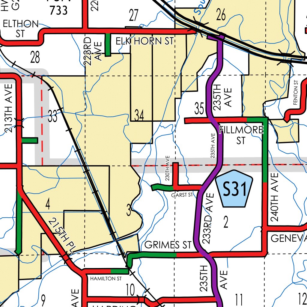 Warren County, Iowa Map by Iowa Department of Transportation | Avenza Maps