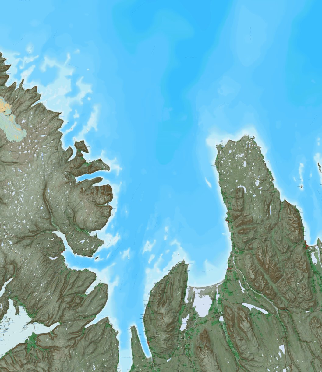 Ískort 2024 - 1:100.000 - Strandir Map by Iskort.is | Avenza Maps