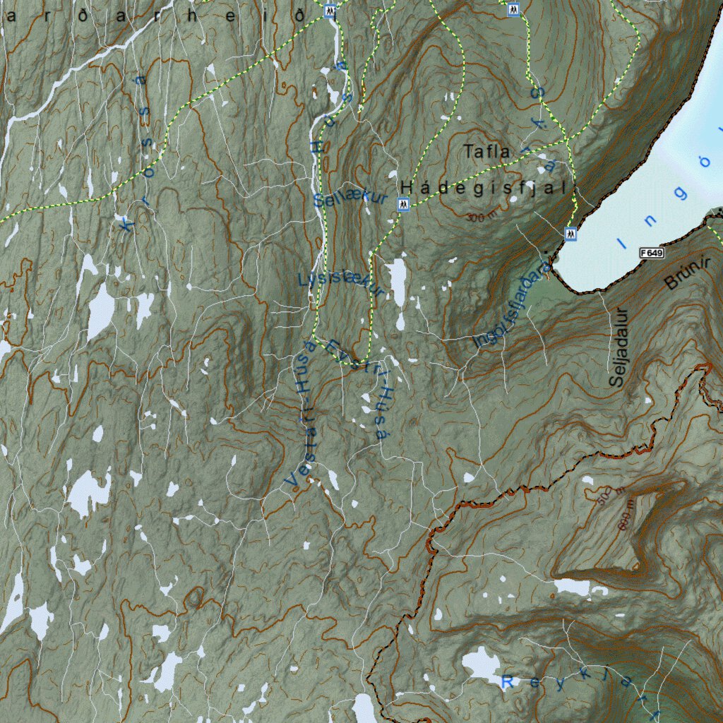 Ískort 2024 - 1:100.000 - Strandir Map by Iskort.is | Avenza Maps