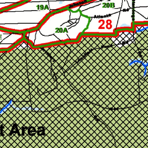 Fort Jackson Turkey Hunting Map by iSportsman | Avenza Maps