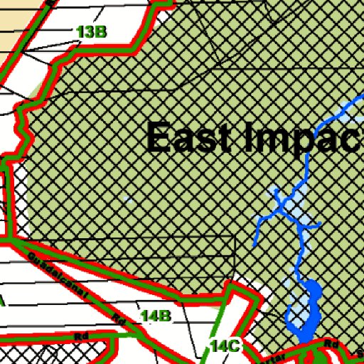 Fort Jackson Turkey Hunting Map by iSportsman | Avenza Maps