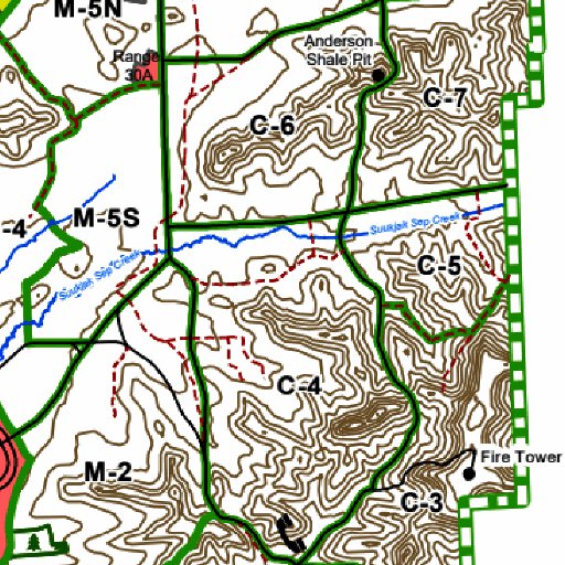 Fort McCoy Gun-Deer Hunting Map by iSportsman | Avenza Maps