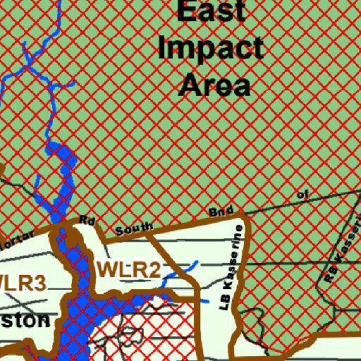 Fort Jackson Wildlife Plantings Map by iSportsman | Avenza Maps