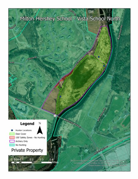 Milton Hershey School Vista School North Map by iSportsman | Avenza Maps