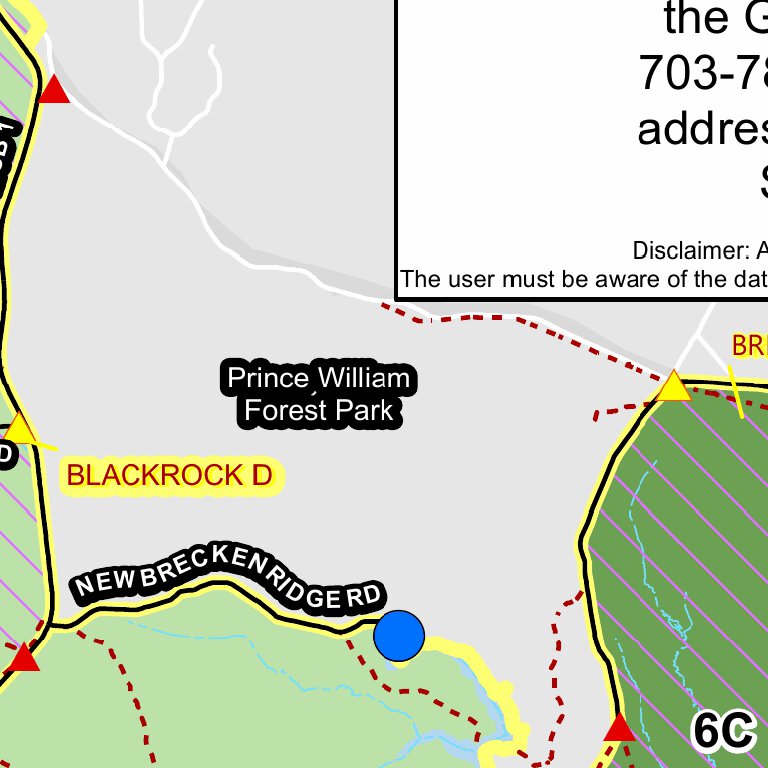 Quantico MCB Hunting Map by iSportsman | Avenza Maps