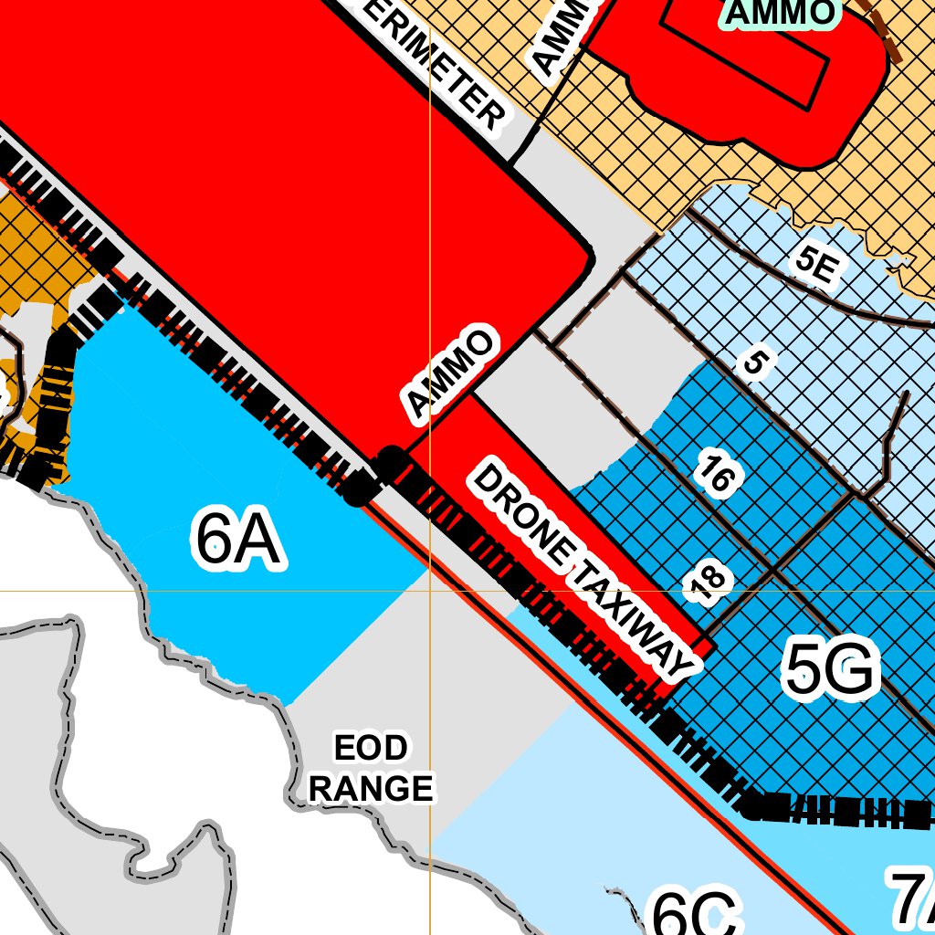 Tyndall AFB Hunting and Fishing Map by iSportsman | Avenza Maps