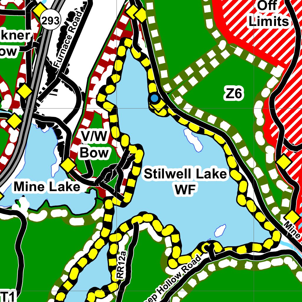 West Point Deer Hunting Map with Antler Point Restrictions by ...