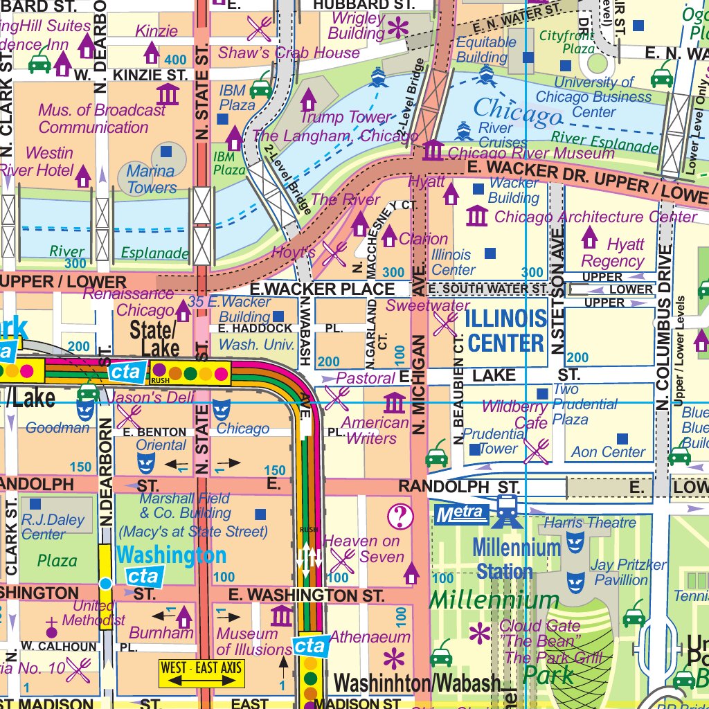 Chicago 1:12,000 - ITMB Map by ITMB Publishing Ltd. | Avenza Maps