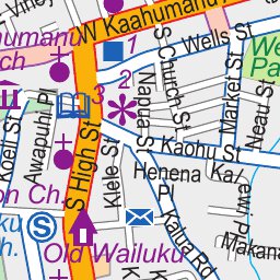 Wailuku & Kahului (Hawaii) 1:40,000 - ITMB Map by ITMB Publishing Ltd ...