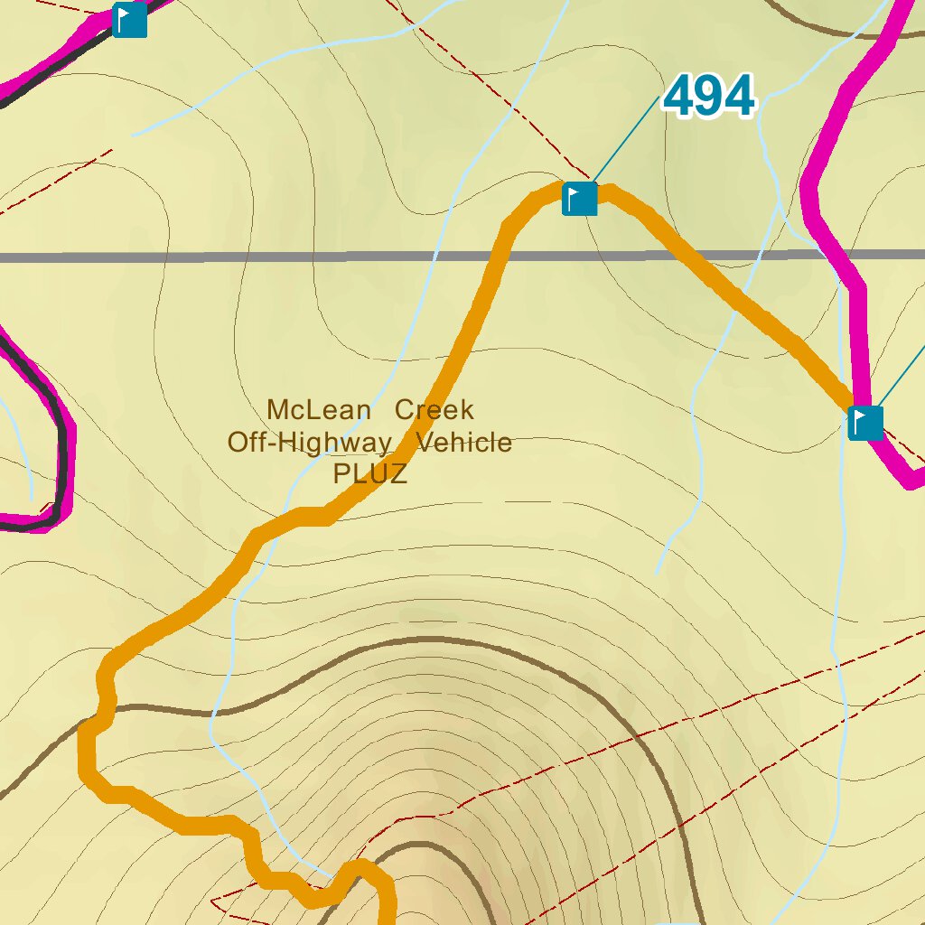 McLean Creek PLUZ Map by Juan Roubaud GIS Consulting | Avenza Maps