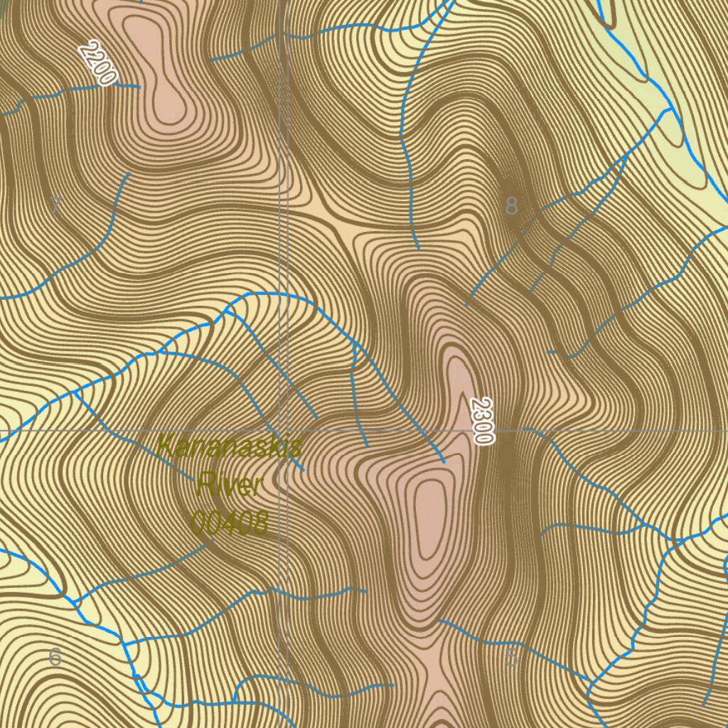 WMU 408 KananaskisRiver Map by Juan Roubaud GIS Consulting | Avenza Maps