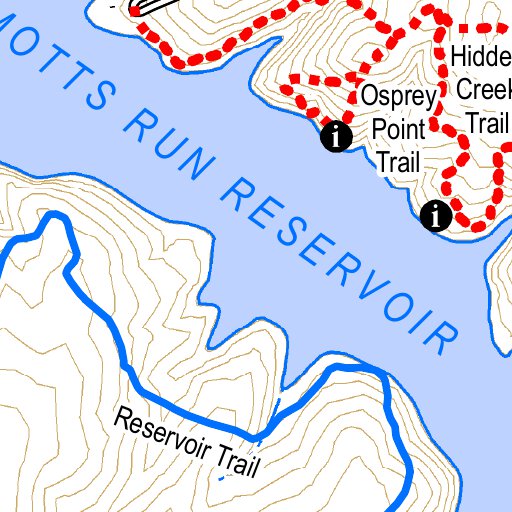 Motts Trail Map - Edition 005 by Knobby Tire Mapping | Avenza Maps