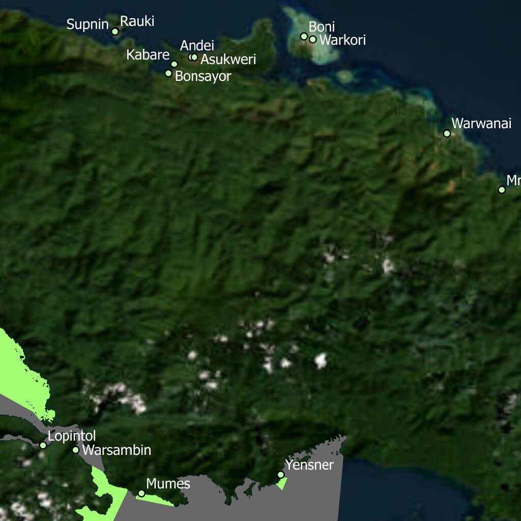 Raja Ampat MPA Map by Konservasi | Avenza Maps