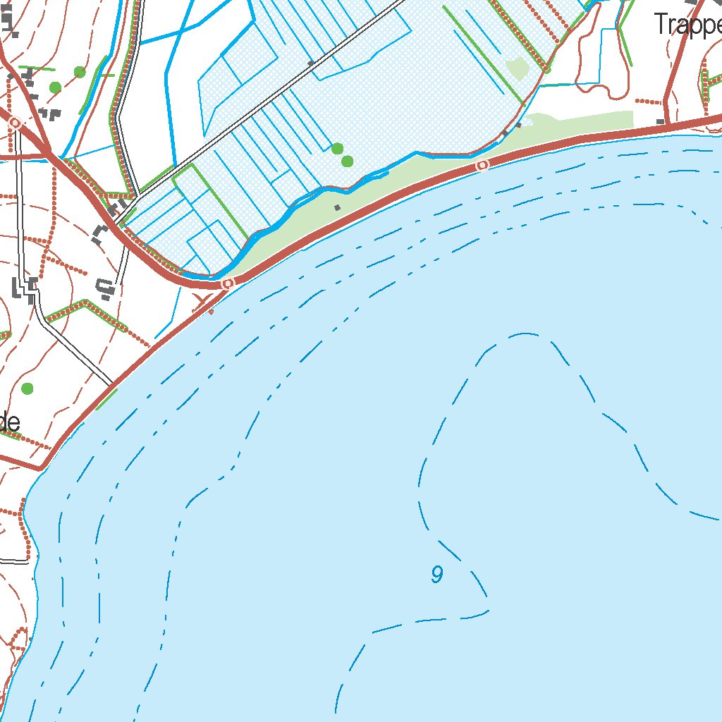 Ærøskøbing (1:50,000 scale) Map by Kortforsyningen | Avenza Maps