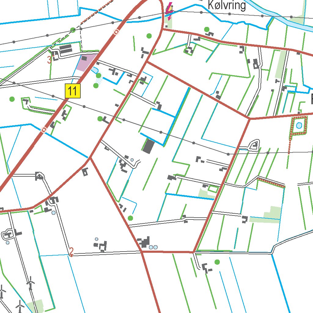 Brovst (1:50,000 scale) Map by Kortforsyningen | Avenza Maps