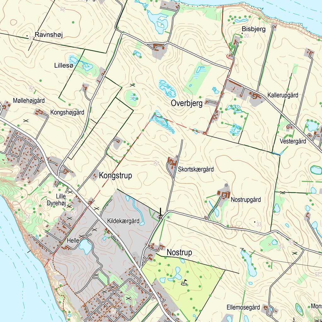 Kalundborg (1:25,000 scale) Map by Kortforsyningen | Avenza Maps