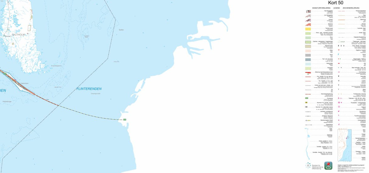 Kastrup 3 (1:50,000 scale) Map by Kortforsyningen | Avenza Maps