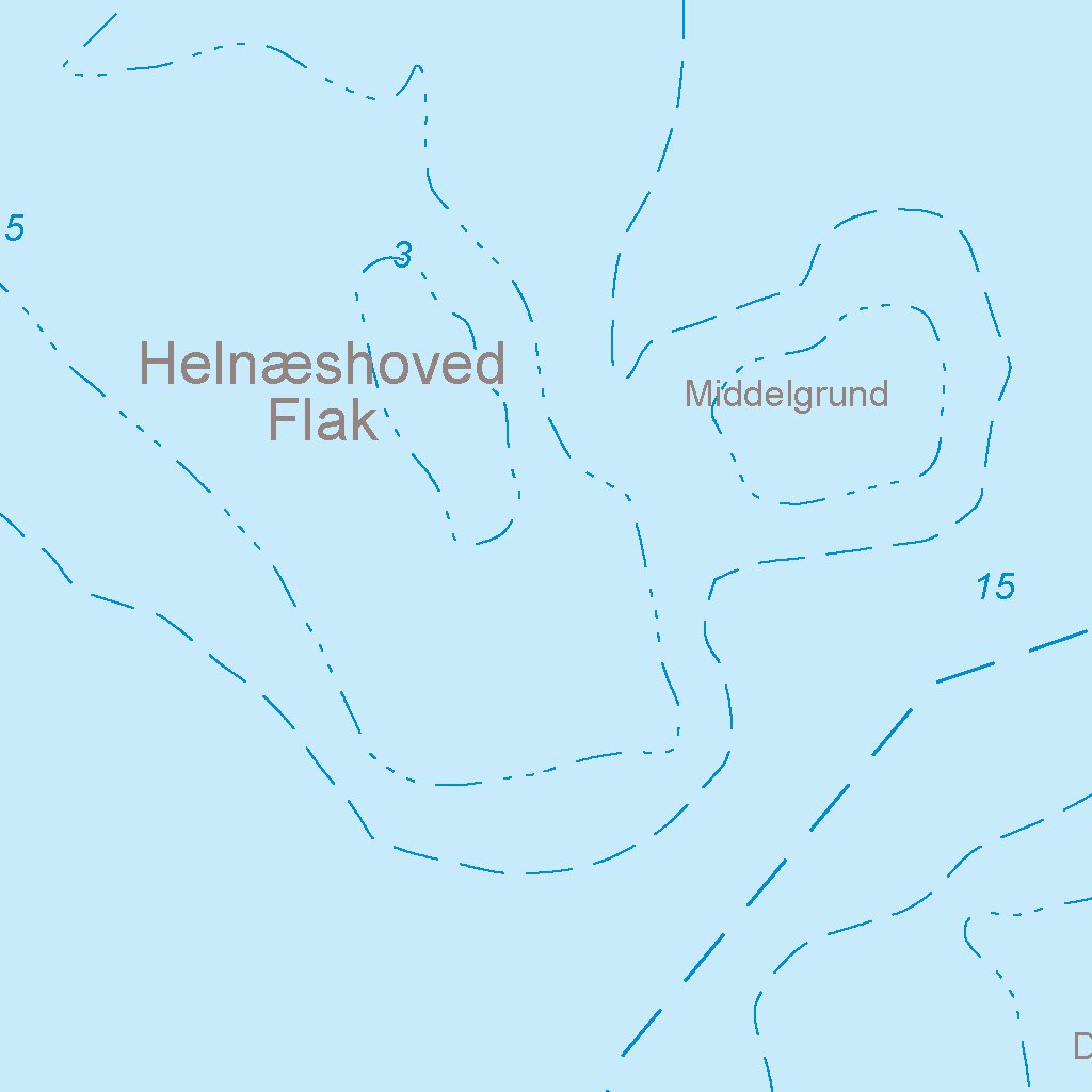 Millinge (1:50,000 scale) Map by Kortforsyningen | Avenza Maps