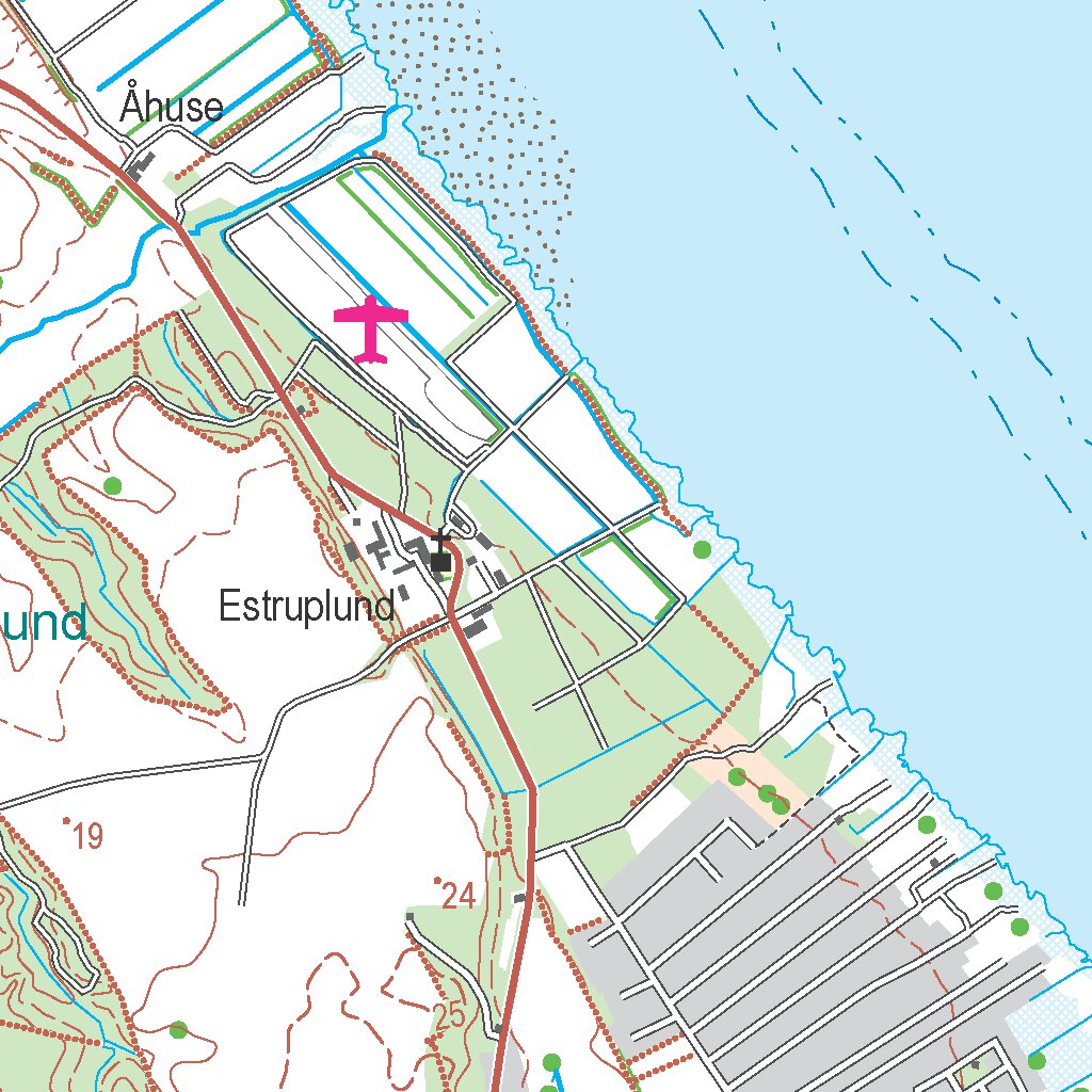 Ørsted (1:50,000 scale) Map by Kortforsyningen | Avenza Maps
