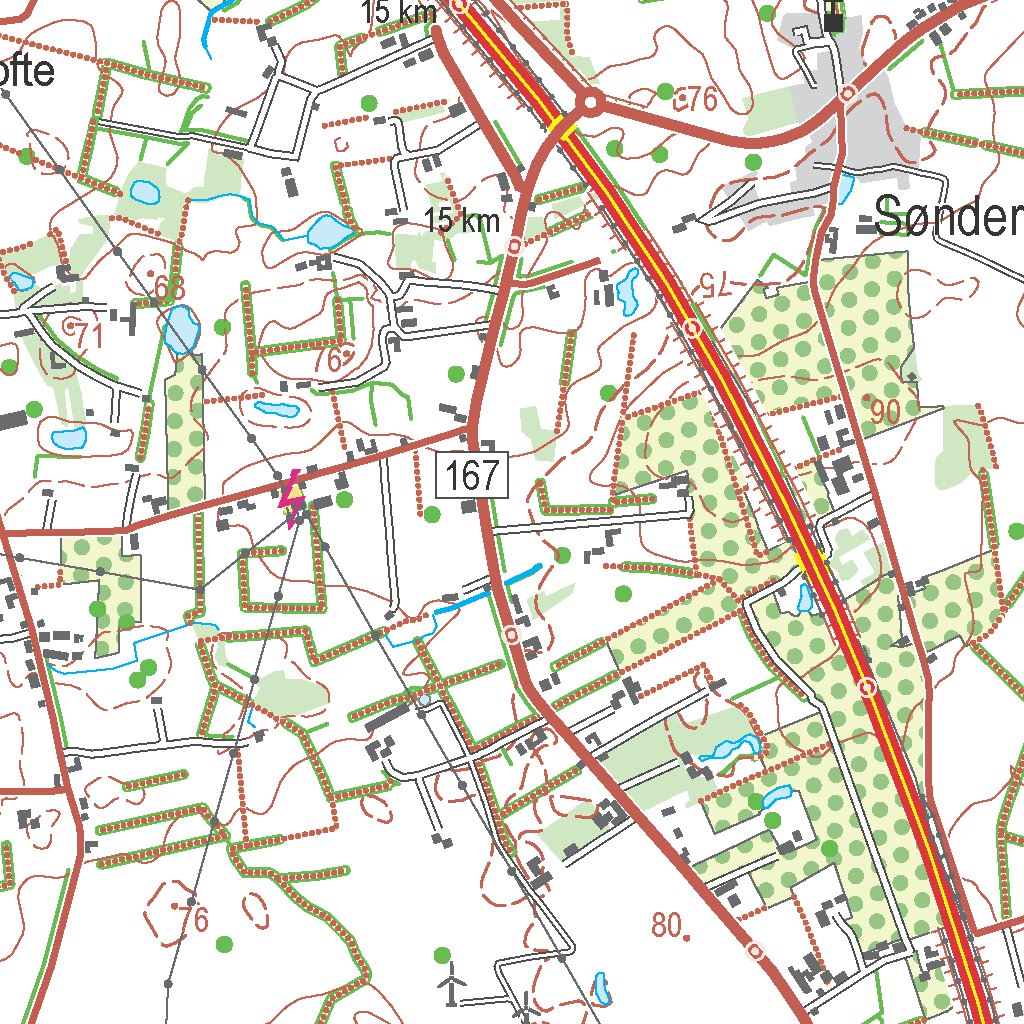 Ringe (1:50,000 scale) Map by Kortforsyningen | Avenza Maps
