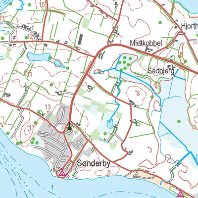 Sydals (1:50,000 scale) Map by Kortforsyningen | Avenza Maps