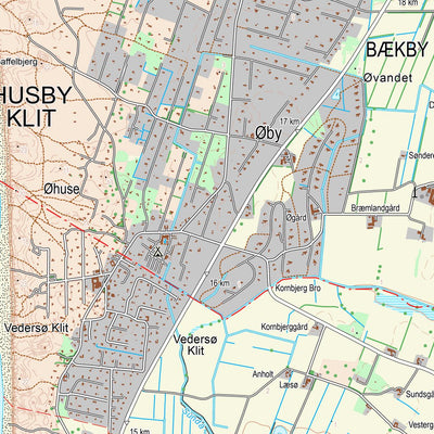 Ulfborg 2 (1:25,000 scale) Map by Kortforsyningen | Avenza Maps