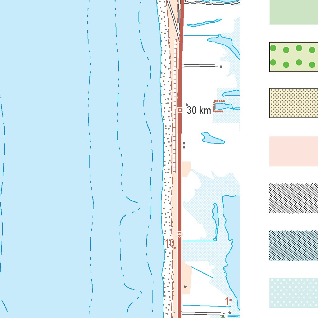 Ulfborg 2 (1:50,000 scale) Map by Kortforsyningen | Avenza Maps