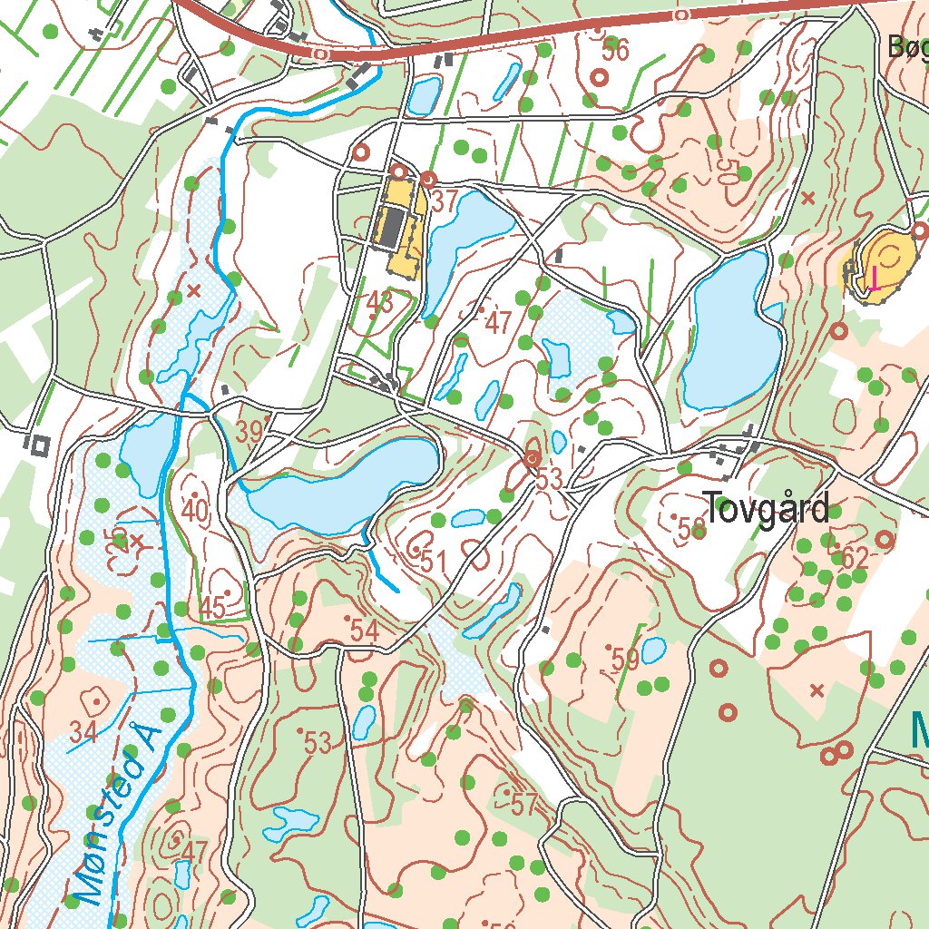 Viborg (1:50,000 scale) Map by Kortforsyningen | Avenza Maps