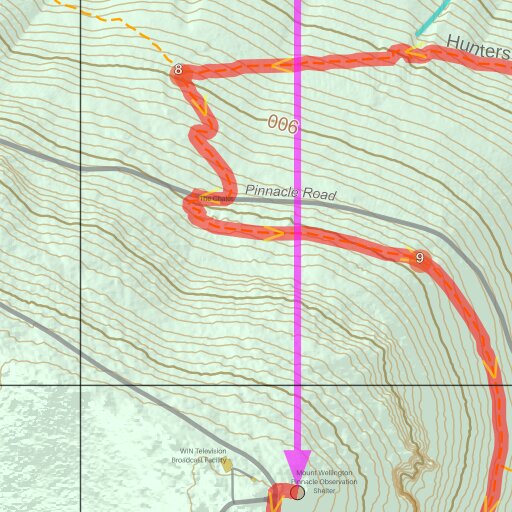 Kunanyi Mountain Run Mountain Run and Walk 25km Map by Kunanyi Mountain ...