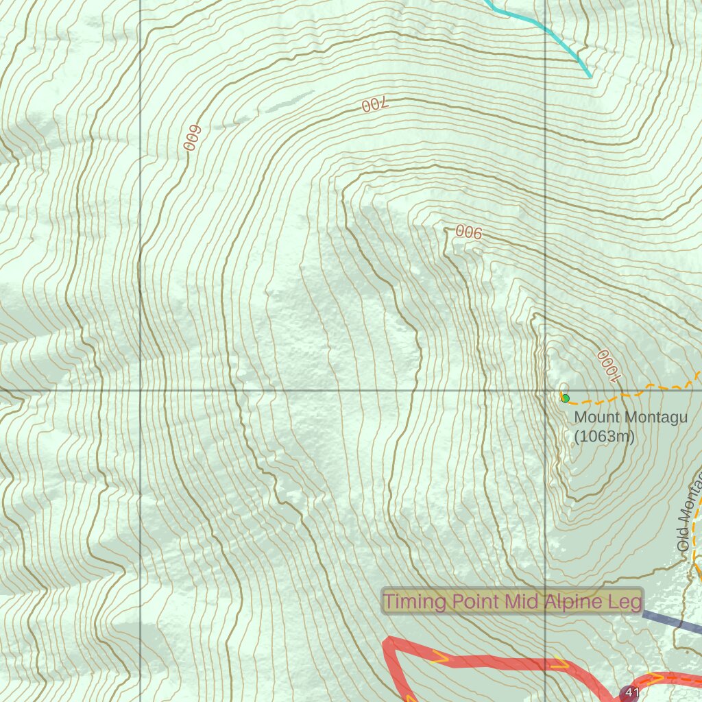 Kunanyi Mountain Run Ultra 66km Solo and Relay Map by Kunanyi Mountain ...
