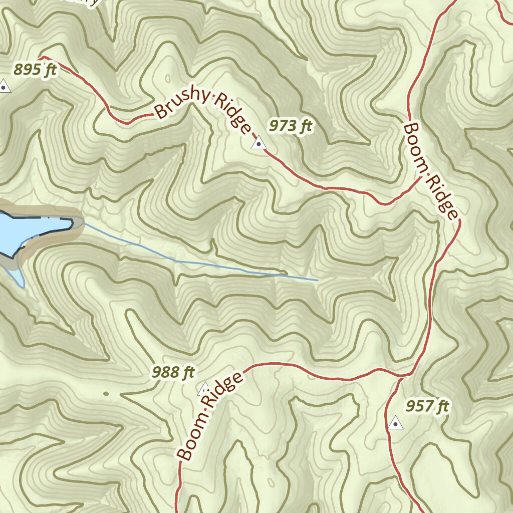 Dale Hollow Lake - Kentucky State Parks Edition Map by KyGeoNet ...