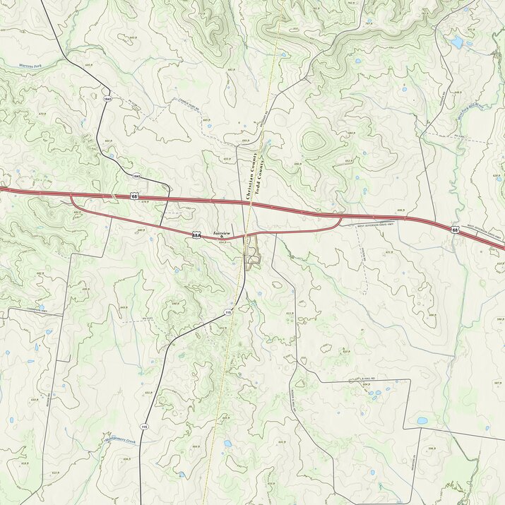 Jefferson Davis - Kentucky State Parks Edition Map by KyGeoNet | Avenza ...