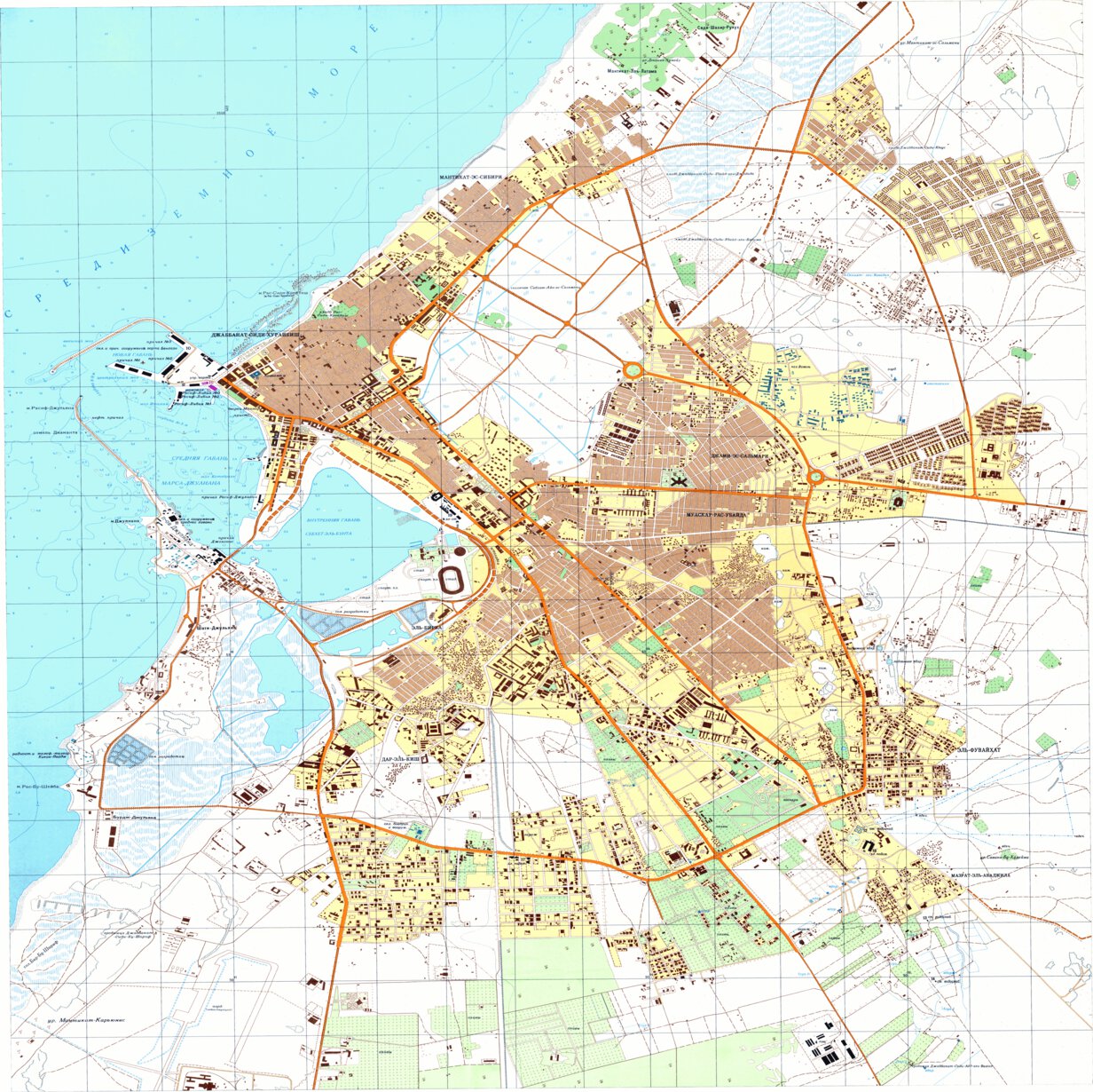 Bengasi Map by Land Info Worldwide Mapping LLC | Avenza Maps