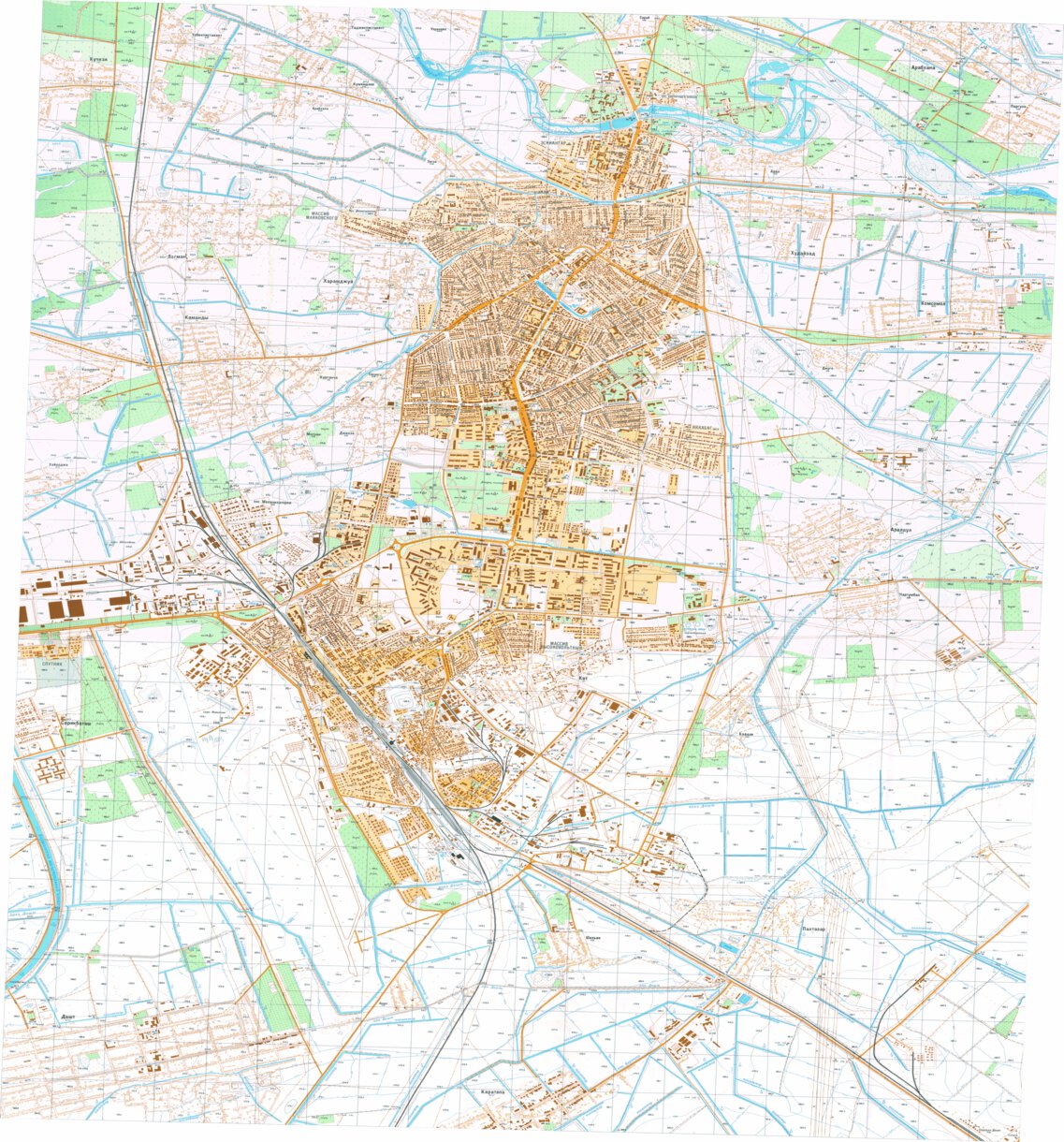 Karshi Map by Land Info Worldwide Mapping LLC | Avenza Maps