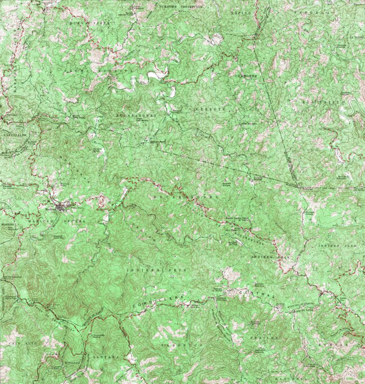 Puerto Rico 20K Bundle Map by Land Info Worldwide Mapping LLC | Avenza Maps