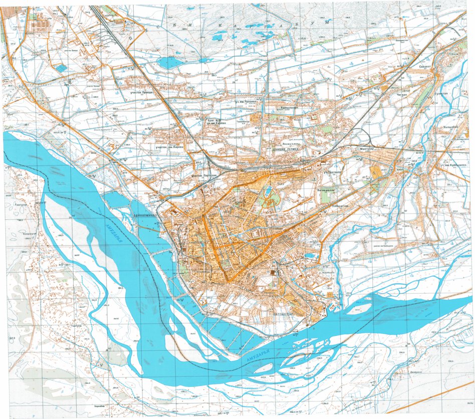 Termez Map by Land Info Worldwide Mapping LLC | Avenza Maps