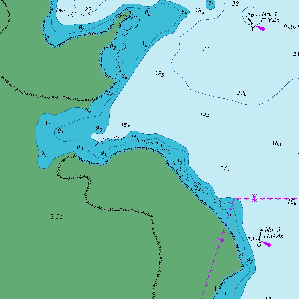 Apia Harbour Map by Land Information New Zealand | Avenza Maps