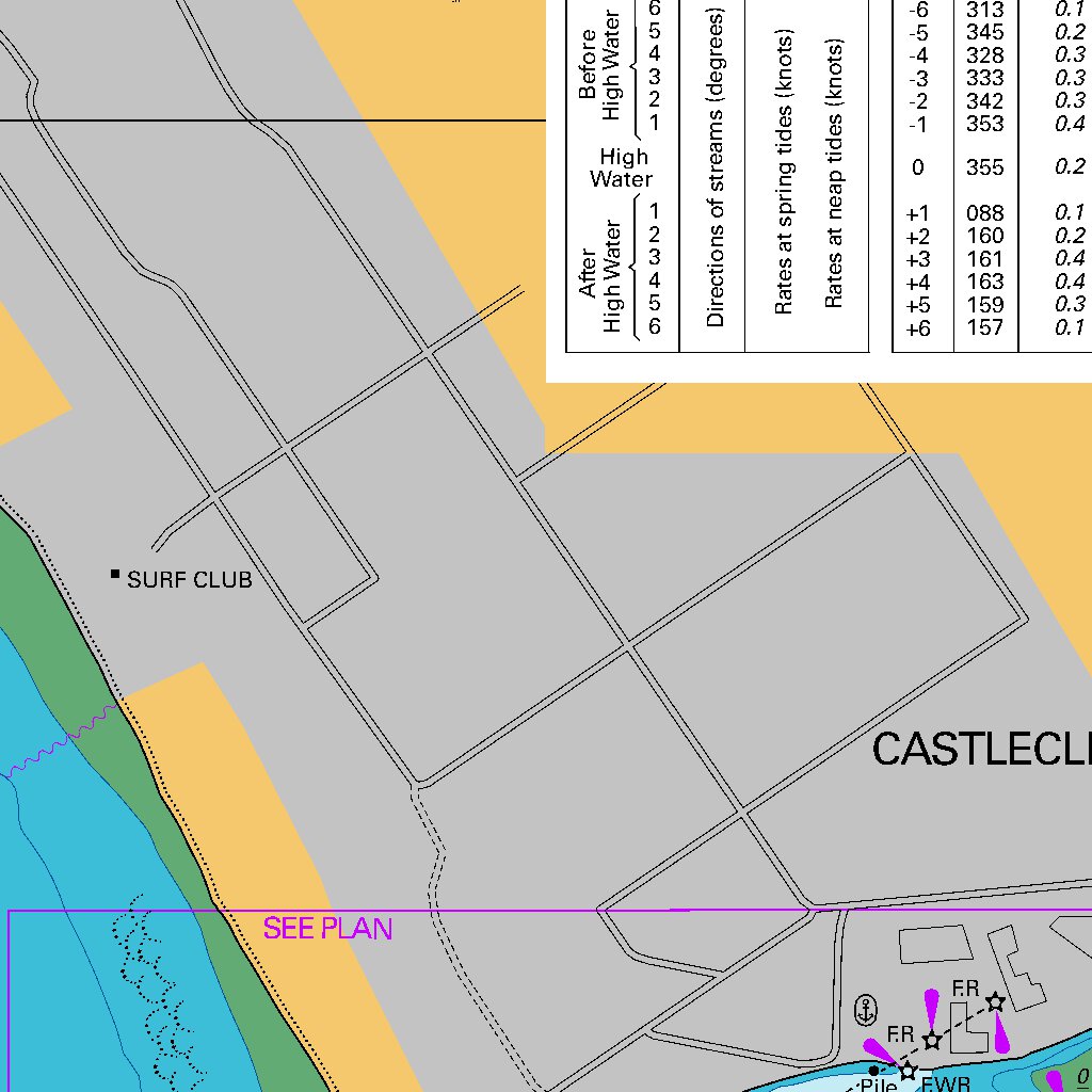 Approaches to Wanganui Map by Land Information New Zealand | Avenza Maps