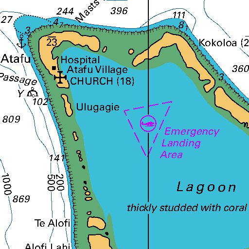 Atafu Map by Land Information New Zealand | Avenza Maps