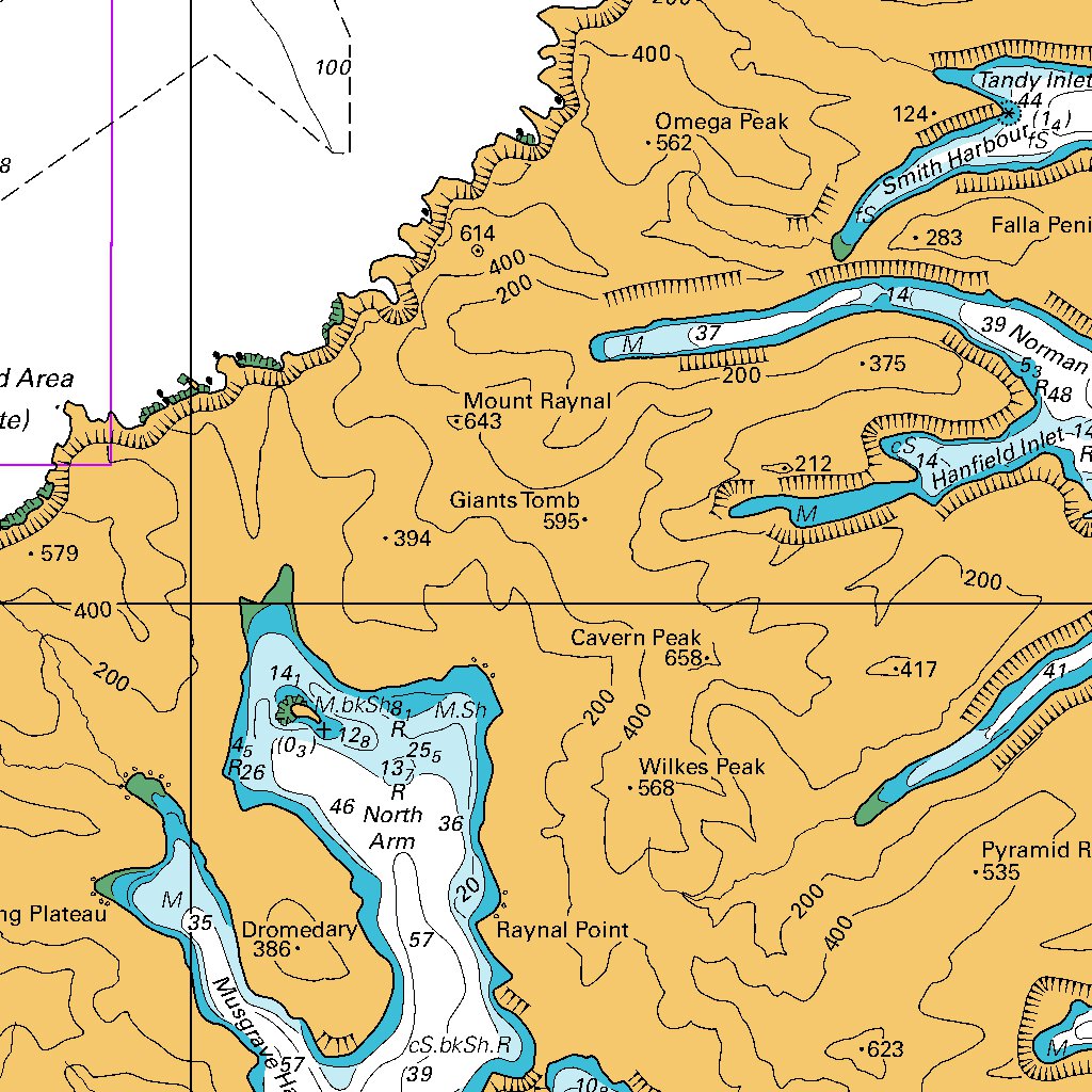 Auckland Islands Map by Land Information New Zealand | Avenza Maps