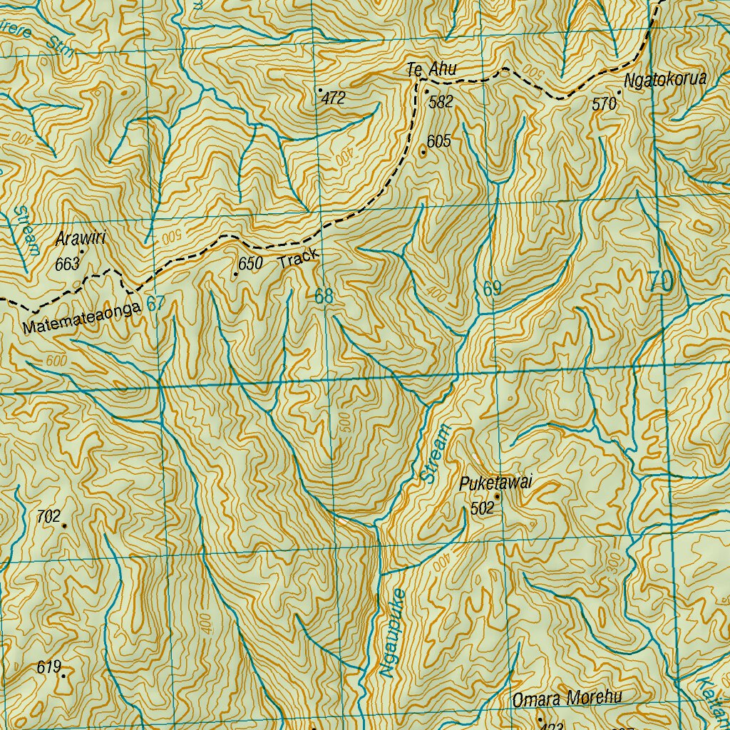 BJ32 - Pipiriki Map by Land Information New Zealand | Avenza Maps