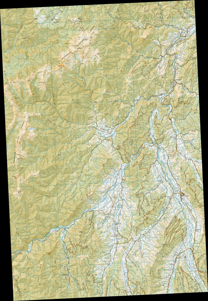 BQ24 - Tapawera Map by Land Information New Zealand | Avenza Maps